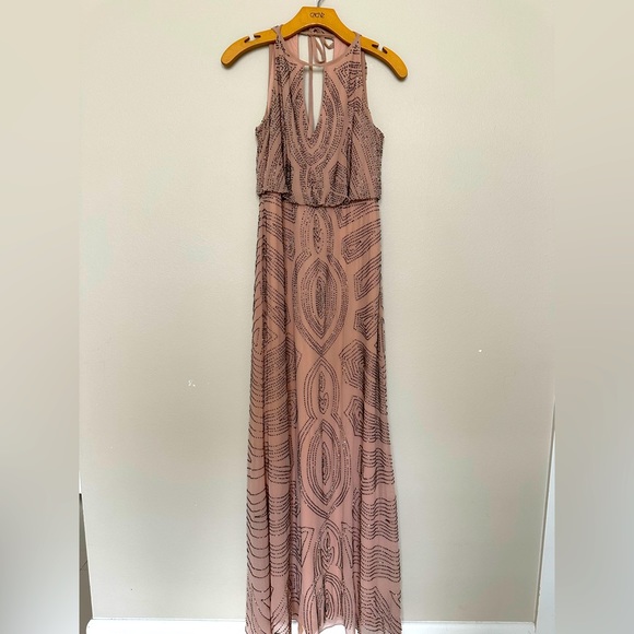 Cache | Dresses | Cach Formal Dress With Beading | Poshmark